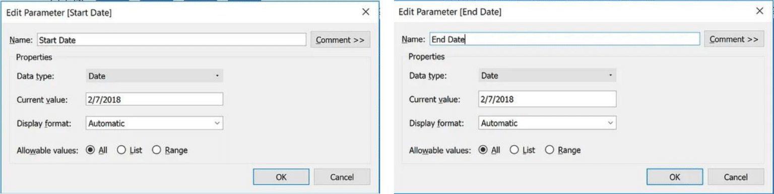 Enabling Custom Date Option in Tableau — OneSix